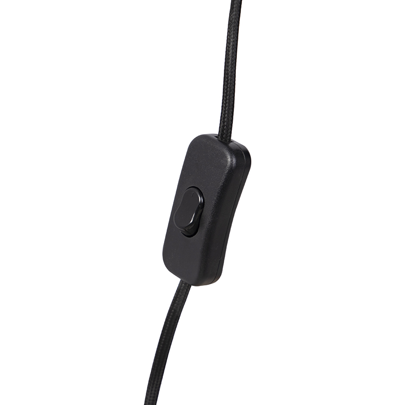 Industrial Wall Lamp Black Adjustable - Scissors Cage