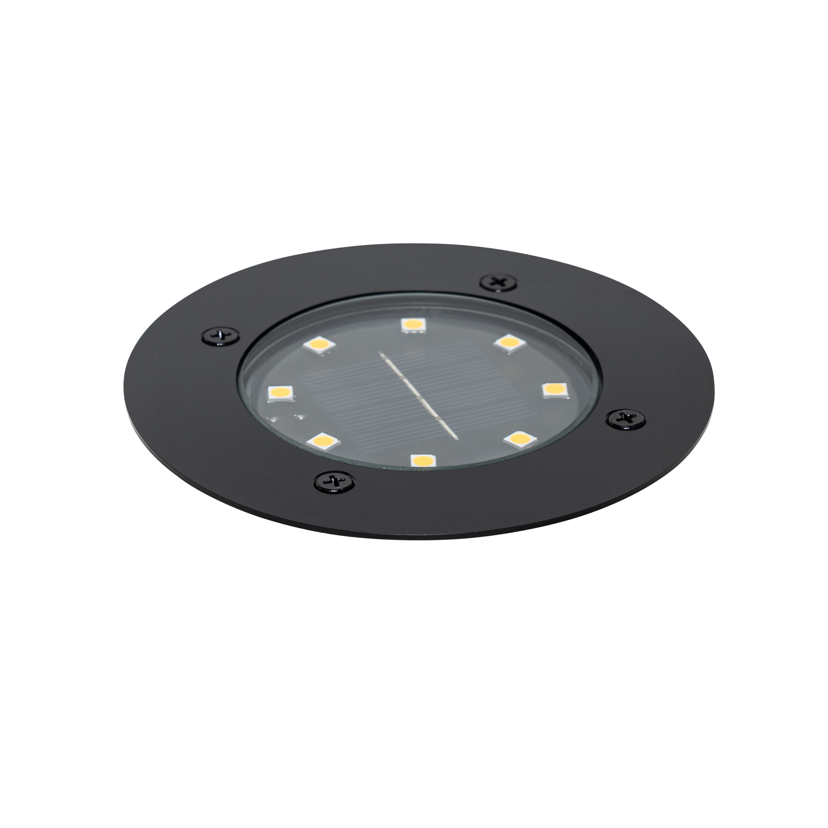 Modern Ground Spot Black Incl. LED IP65 Solar - Terry