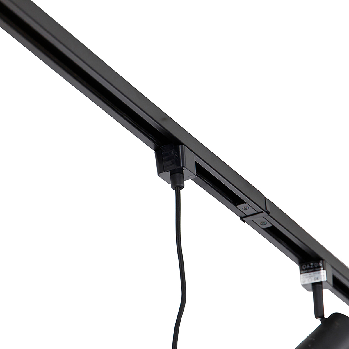 Smart Track Lighting System Black 3 Spotlights and Pendant Light 1 ...