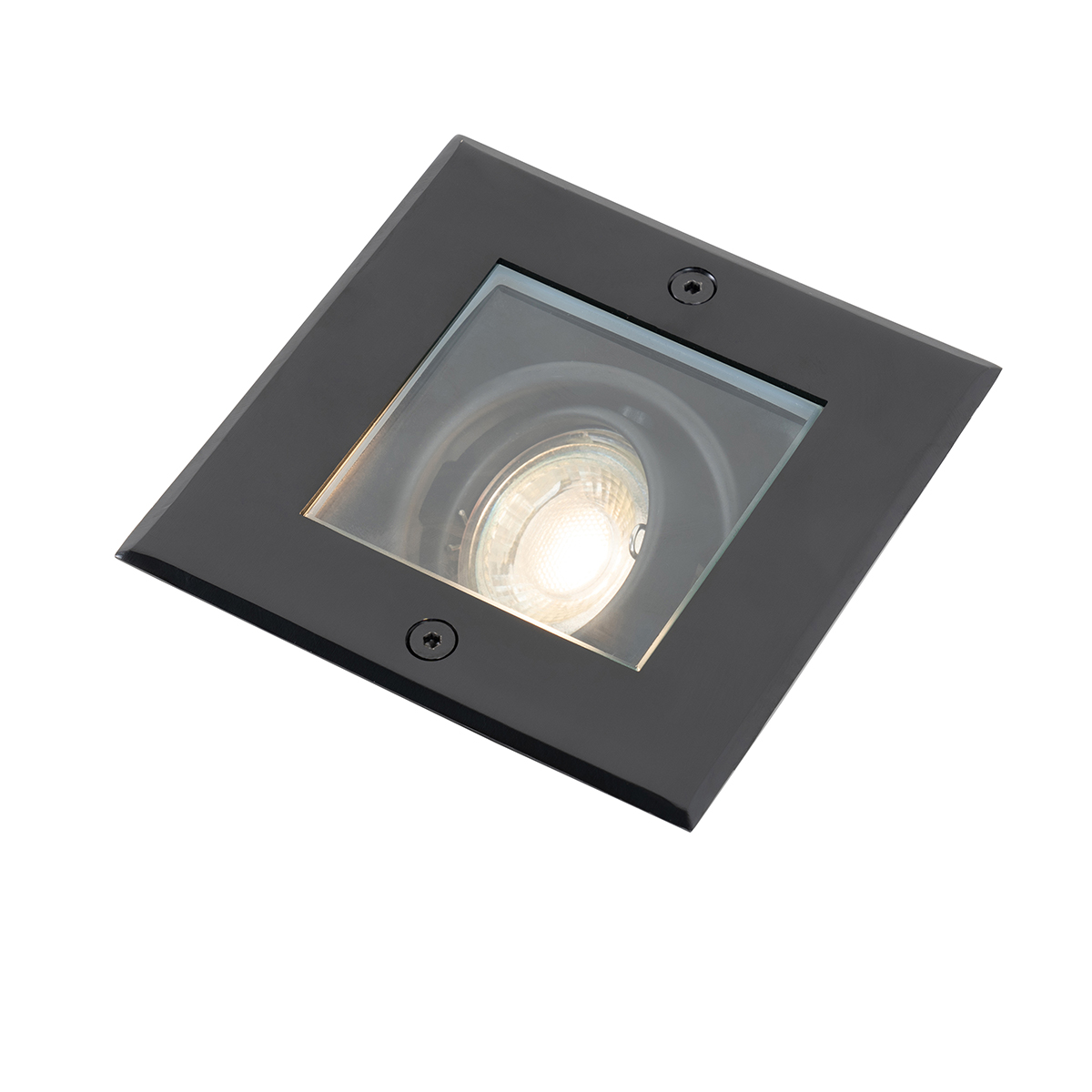 Modern Ground Spot Black Adjustable IP65 - Oneon