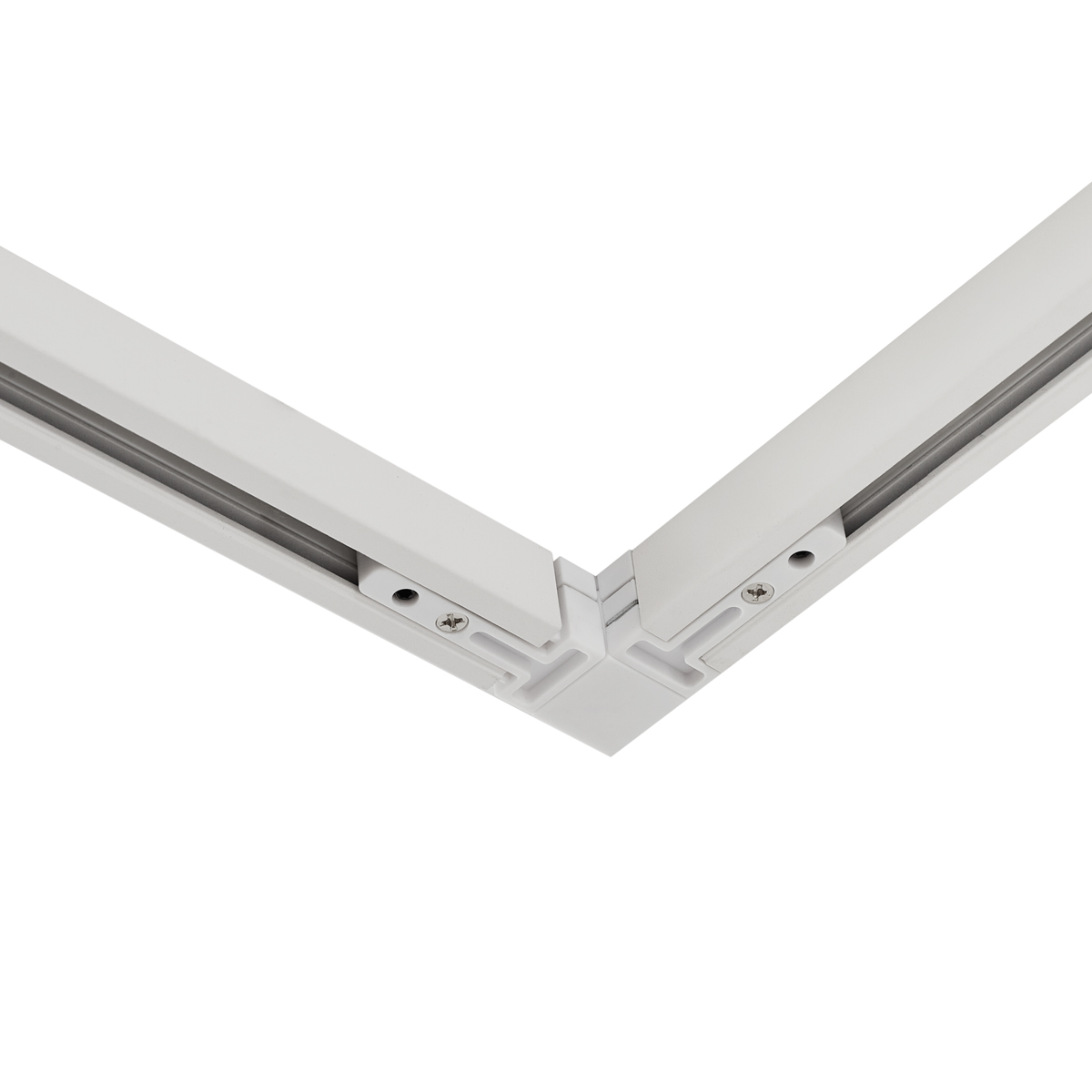 Modern Track Lighting System with 6 Spotlights Beige and White 1-Phase ...