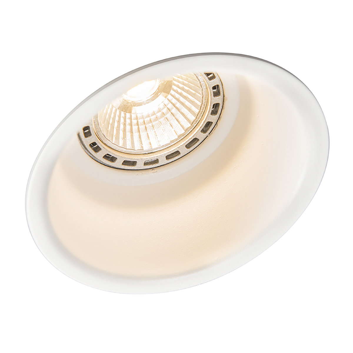 Set of 3 Modern Recessed Spotlights White - Dept
