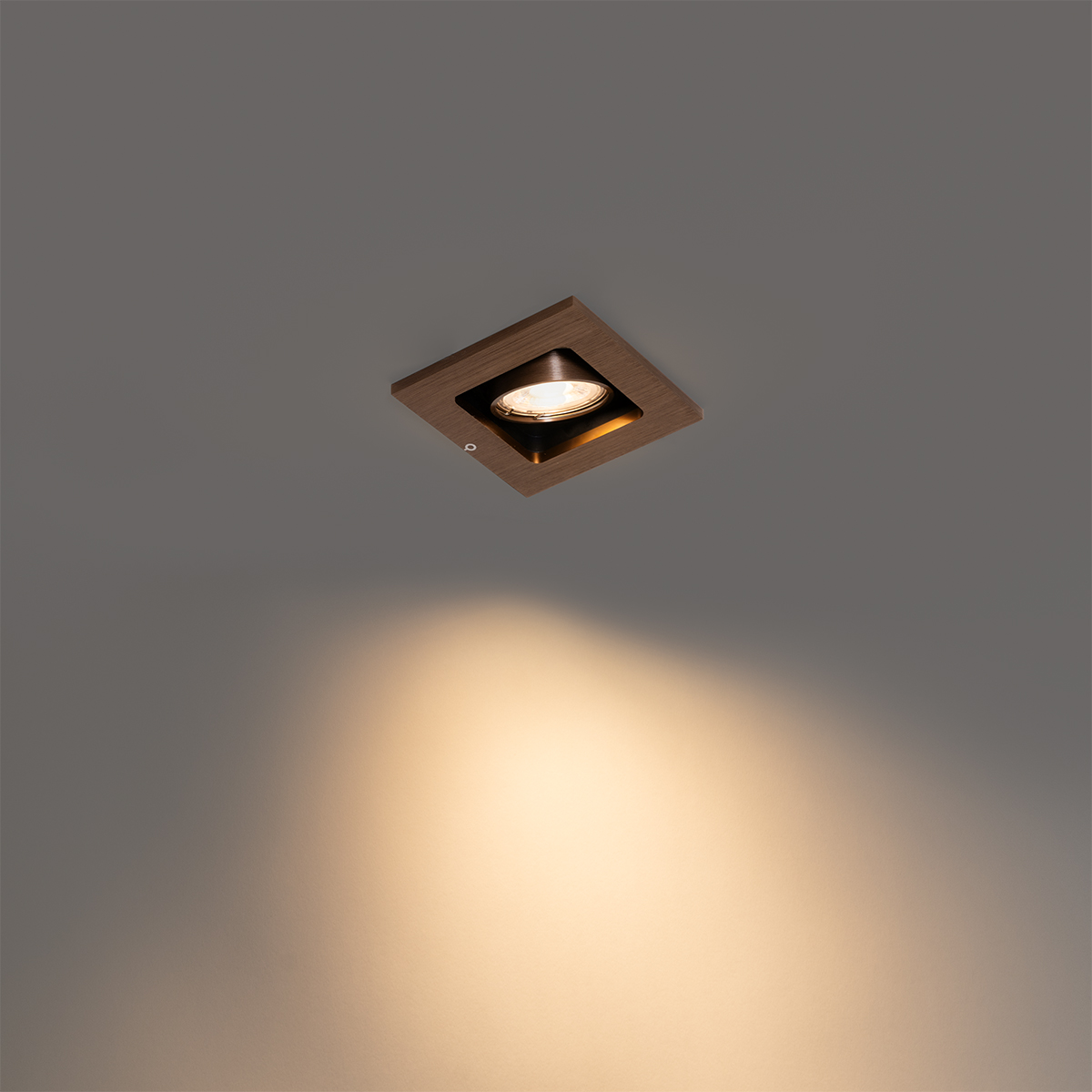 Modern Recessed Spotlight Dark Bronze Adjustable - Qure