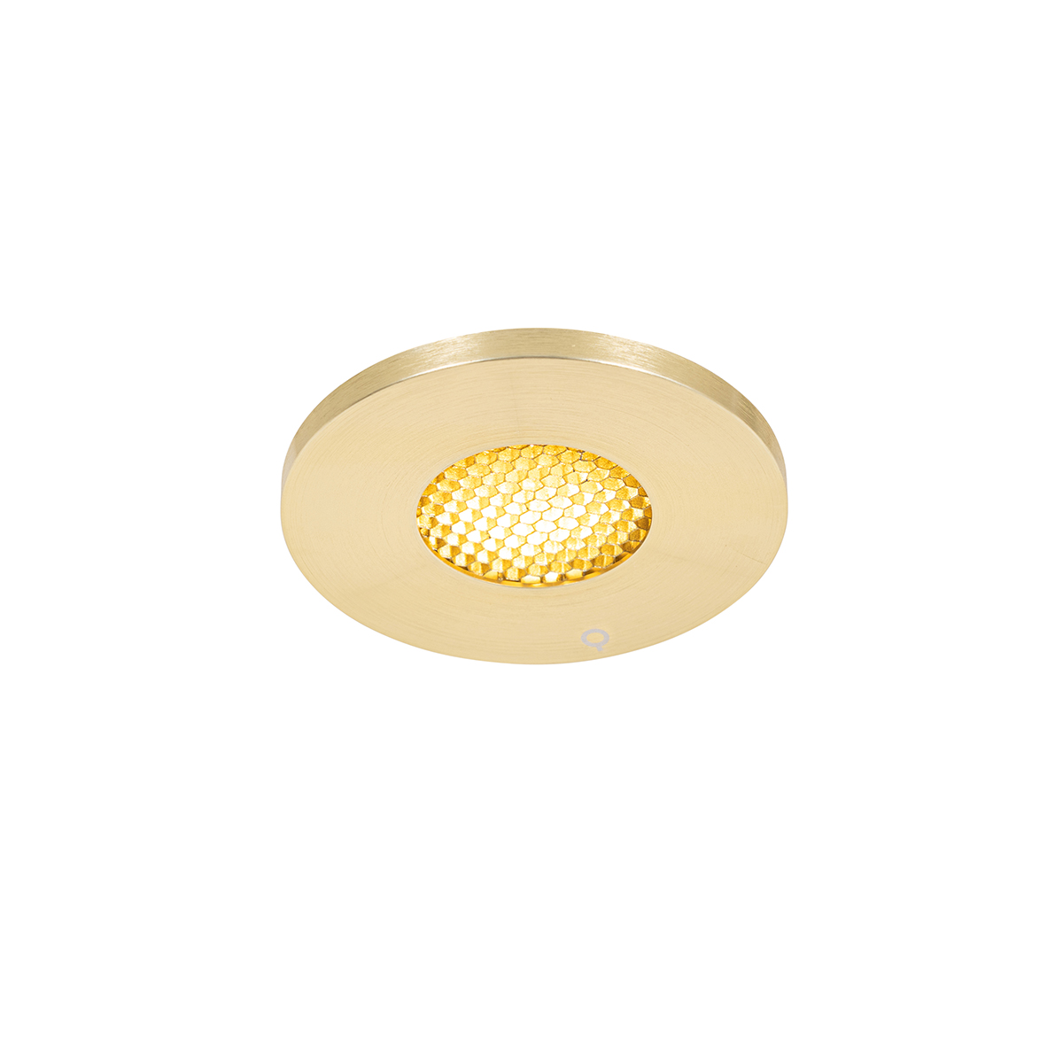 Set of 6 Modern Bathroom Recessed Spotlights Gold IP54 - Shed Honey