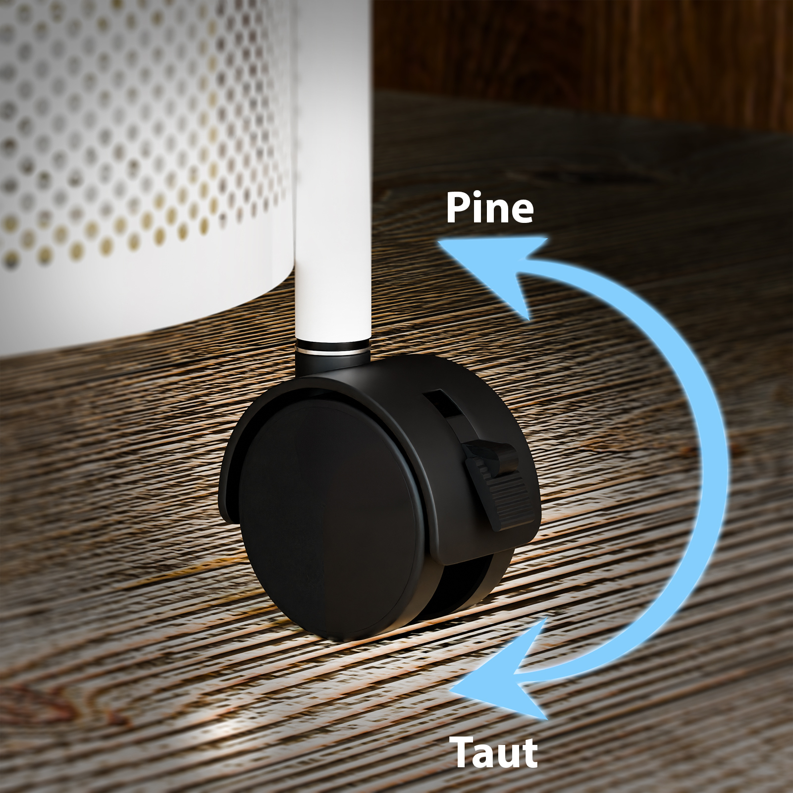 Chariot de rangement de cuisine, panier de rangement pivotant, trois ...