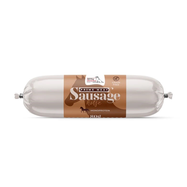 Saucisse de viande de cheval Syta Micha Prime 80 g