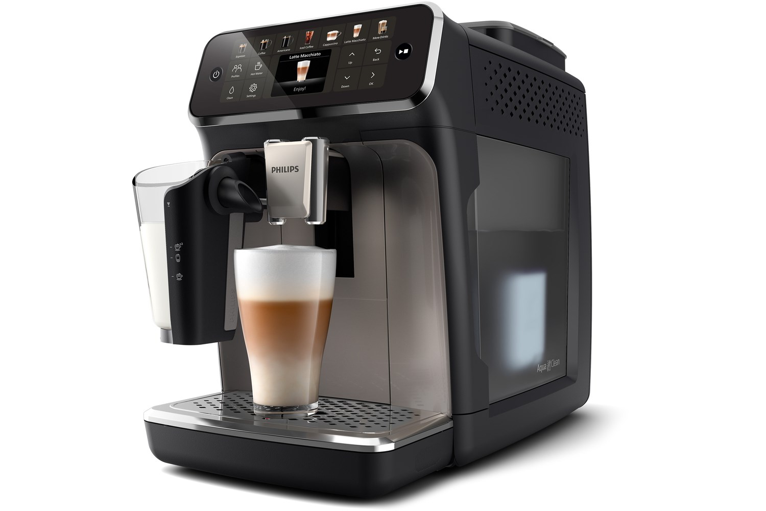 Macchina da caffe' Philips EP4449/70 per espresso 1.8L Macinatore ...