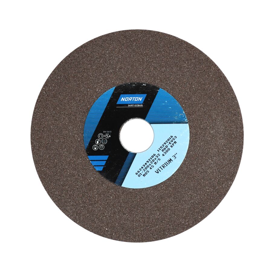 Meule céramique Norton 200 x 20 x 32 A80KVS3
