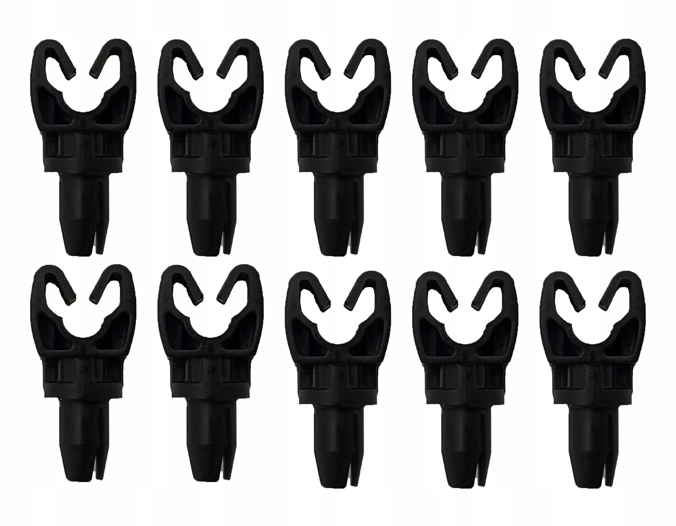 10 supporti per tubi freno - singoli - 4,75 - 4,8 mm MOC-06