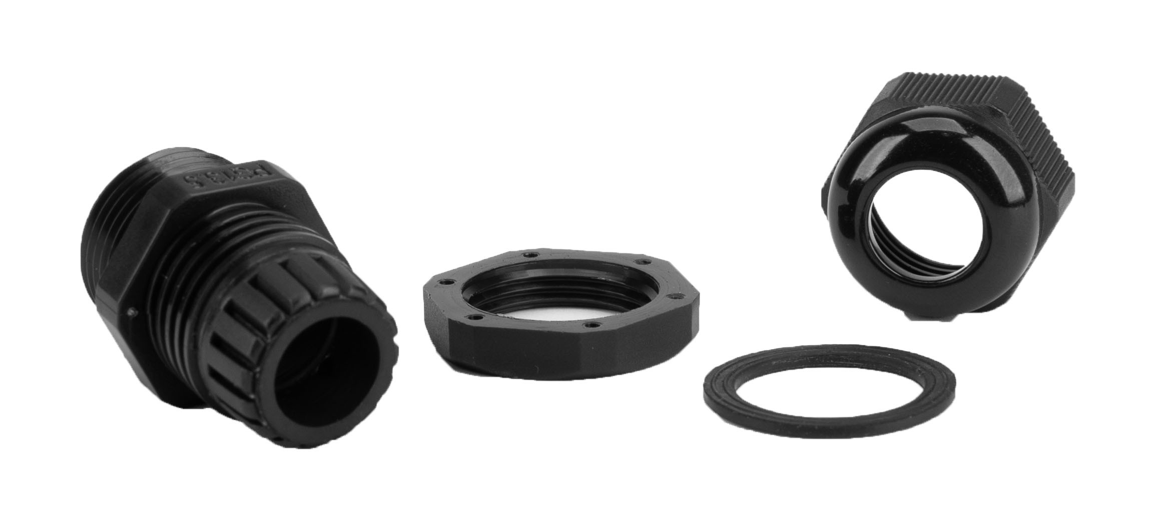 PRESSE-ÉTOUPE NOIR ÉTANCHE PG-13.5 IP68