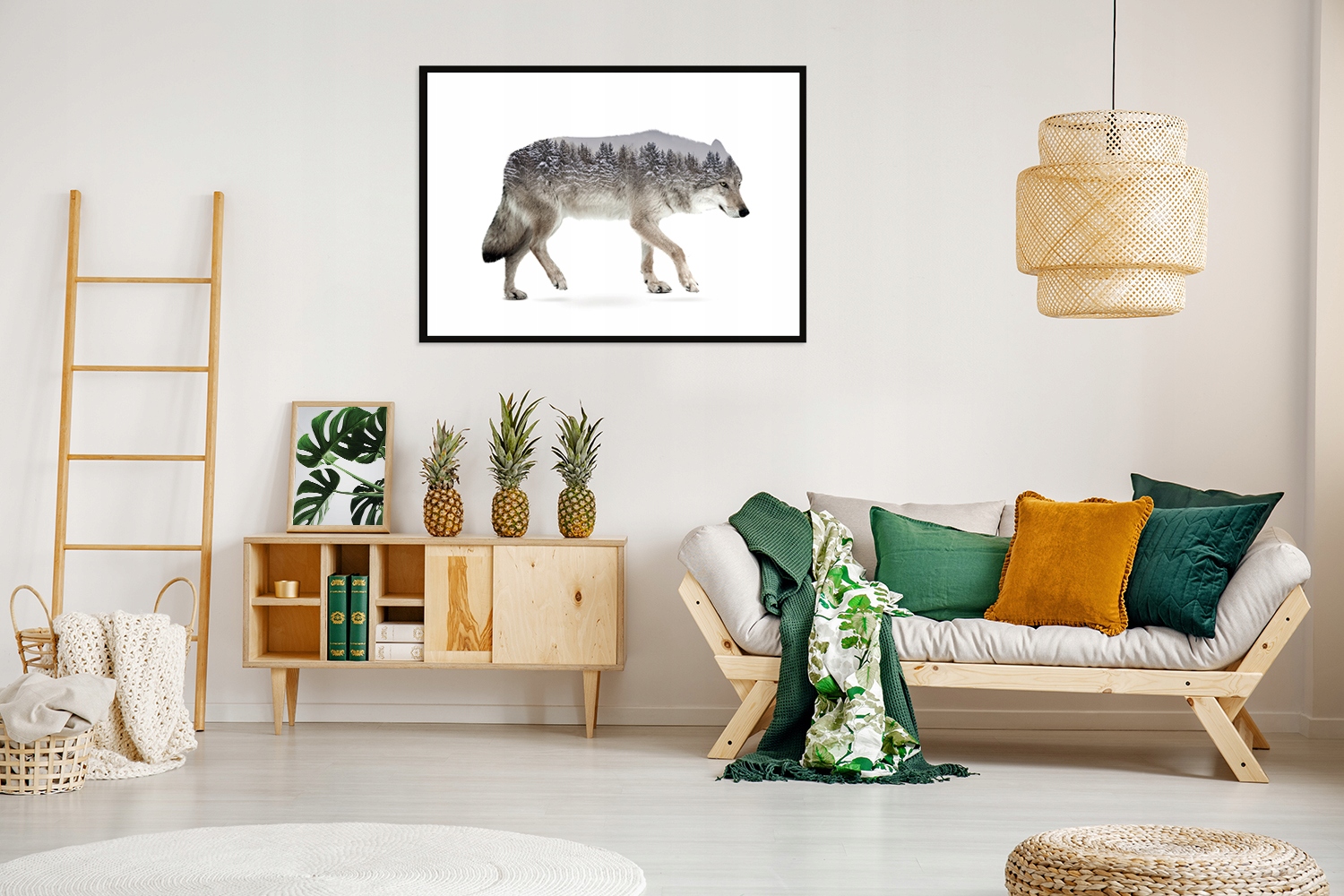 AFFICHE PHOTO ENCADRÉE 43x33 cm Wilk P1200