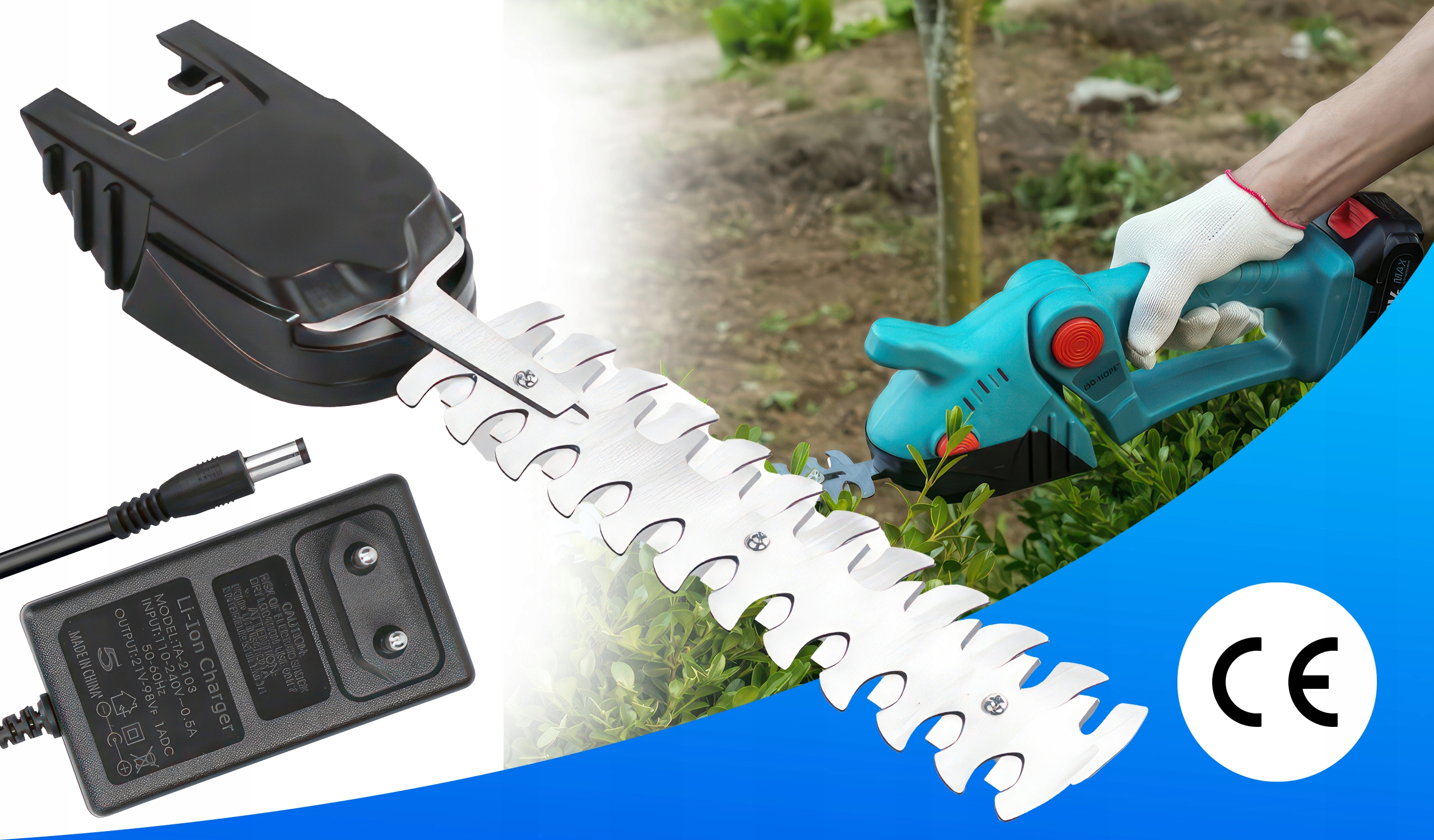 Tijeras el茅ctricas para cortar setos a bater铆a Tijeras de podar a bater铆a