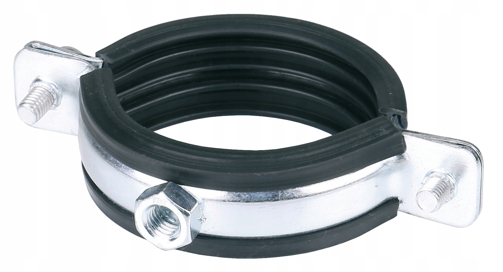 Supporto per fascetta per tubi da 87-93 mm 3 pollici con gomma