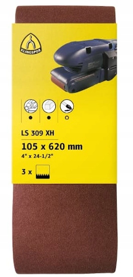 BANDA SIN FIN 75x457 LIJA GRADO 100 3 uds.