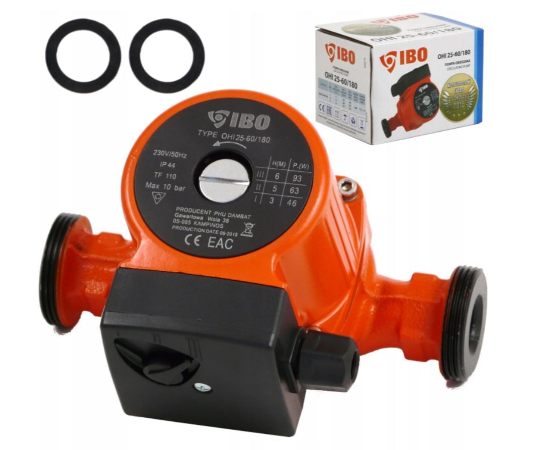 BOMBA DE CIRCULACIÓN IBO OHI 25-60/130