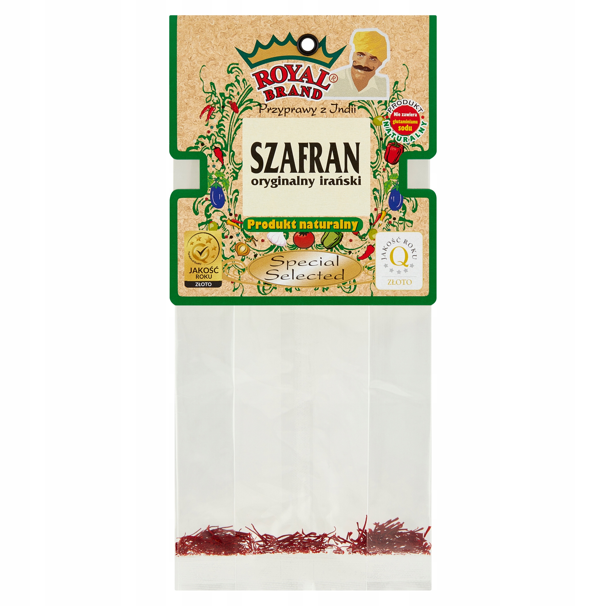 Hebras de azafrán Sargol Noble Spice Azafrán Marca Real 0,25 g