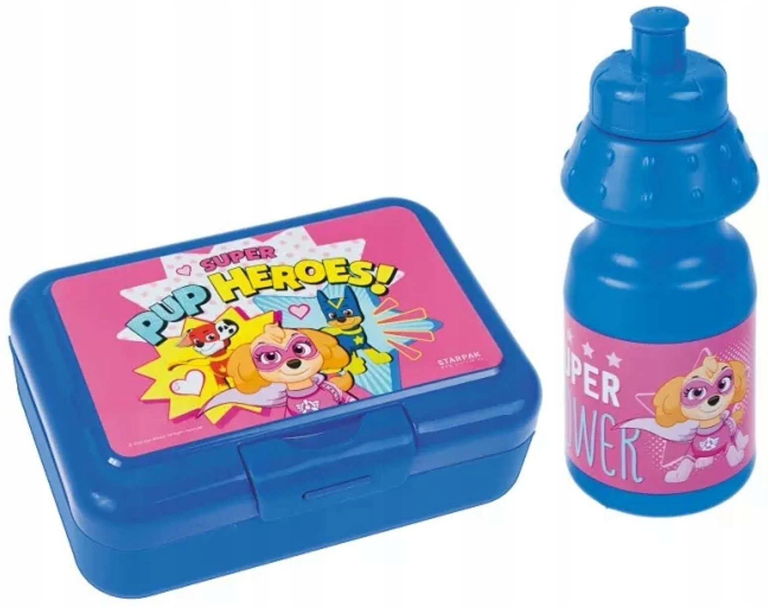 Botella de agua y lonchera para niña de Paw Patrol.5461
