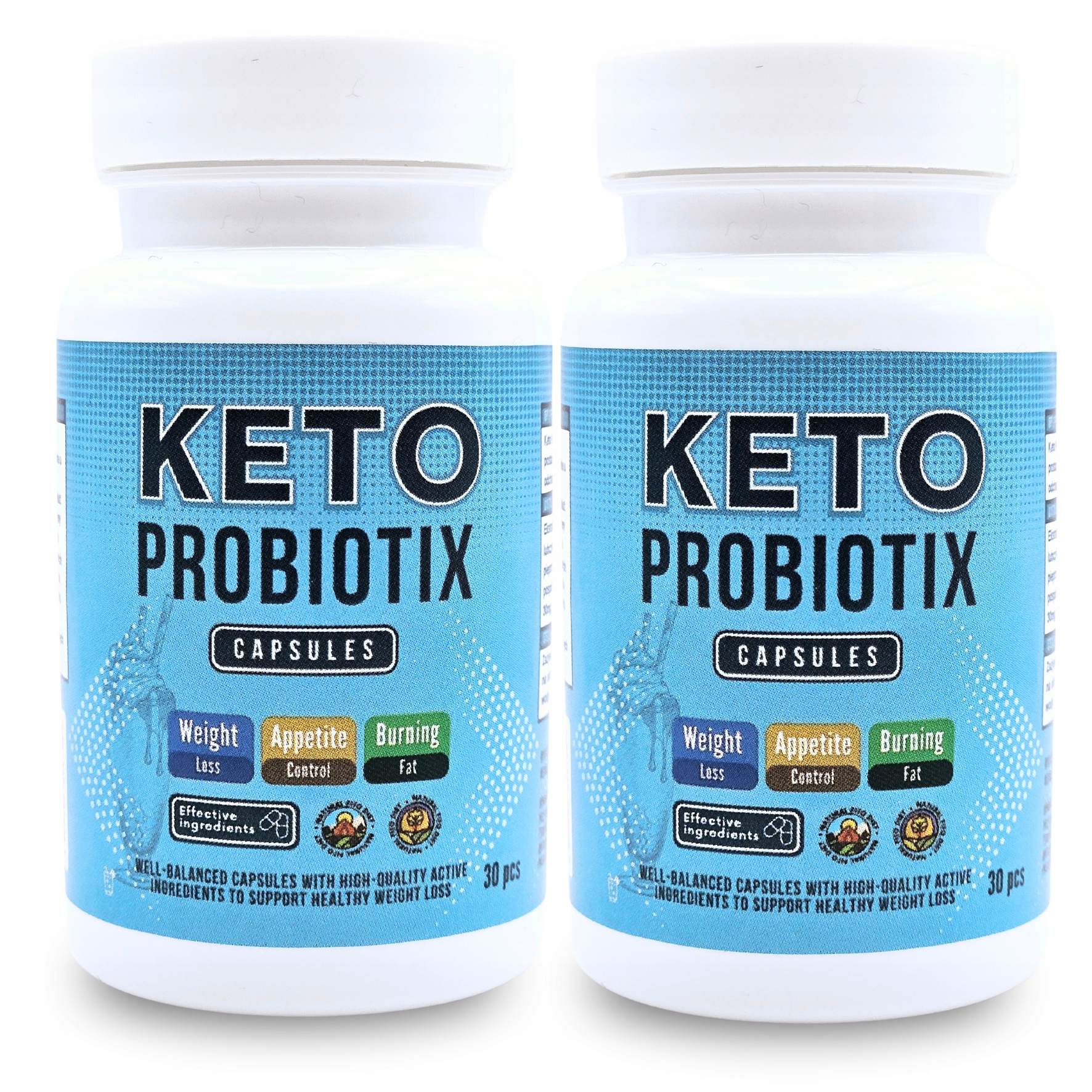 2x Keto Probiotix Caps - Capsule efficaci per una sana perdita di peso ...