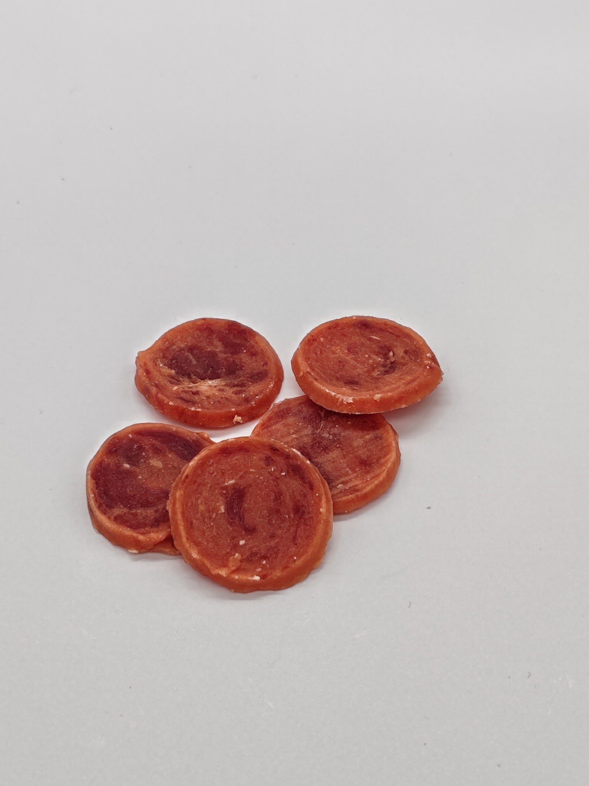 Tranches de CANARD 500g friandises rondes pour chiens BULBE