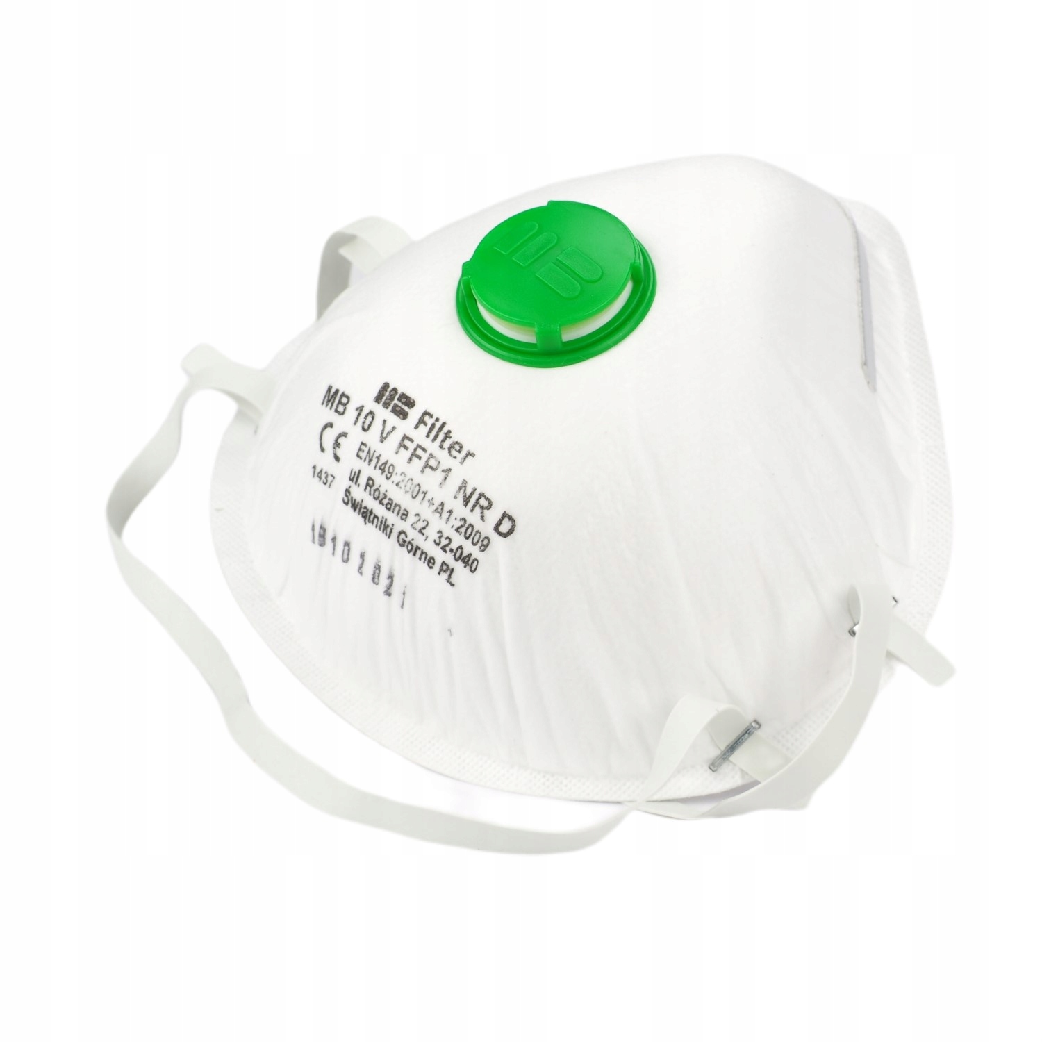 Masque de protection P2 avec valve centrale