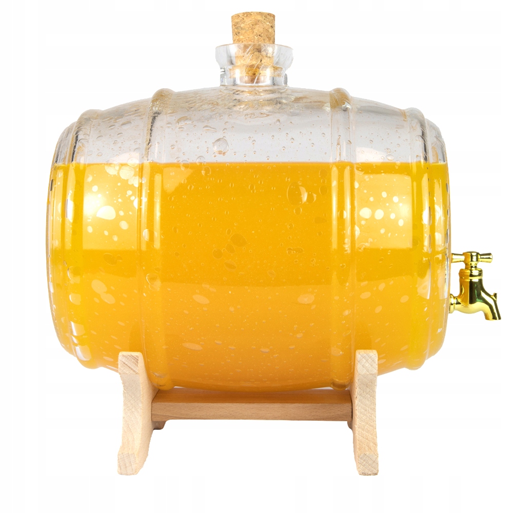 BARRIL DE VIDRIO 4L barril de espuma con grifo para MOONSHINE WINE BODA