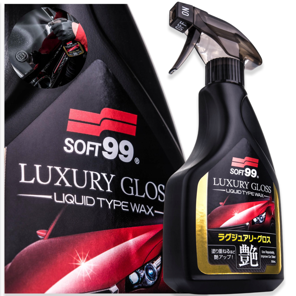 Quick Detailer Luxus-Glanz-Flüssigwachs-Spray 500 ml SOFT99