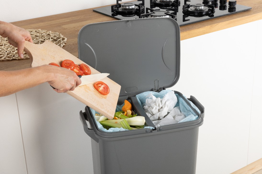 Poubelle de tri des déchets Poubelle domestique pour la cuisine Roues