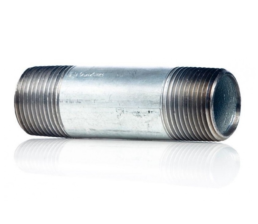 CONECTOR ROSCADO DOBLE CARA 1/2 1000 MM GALVANIZADO