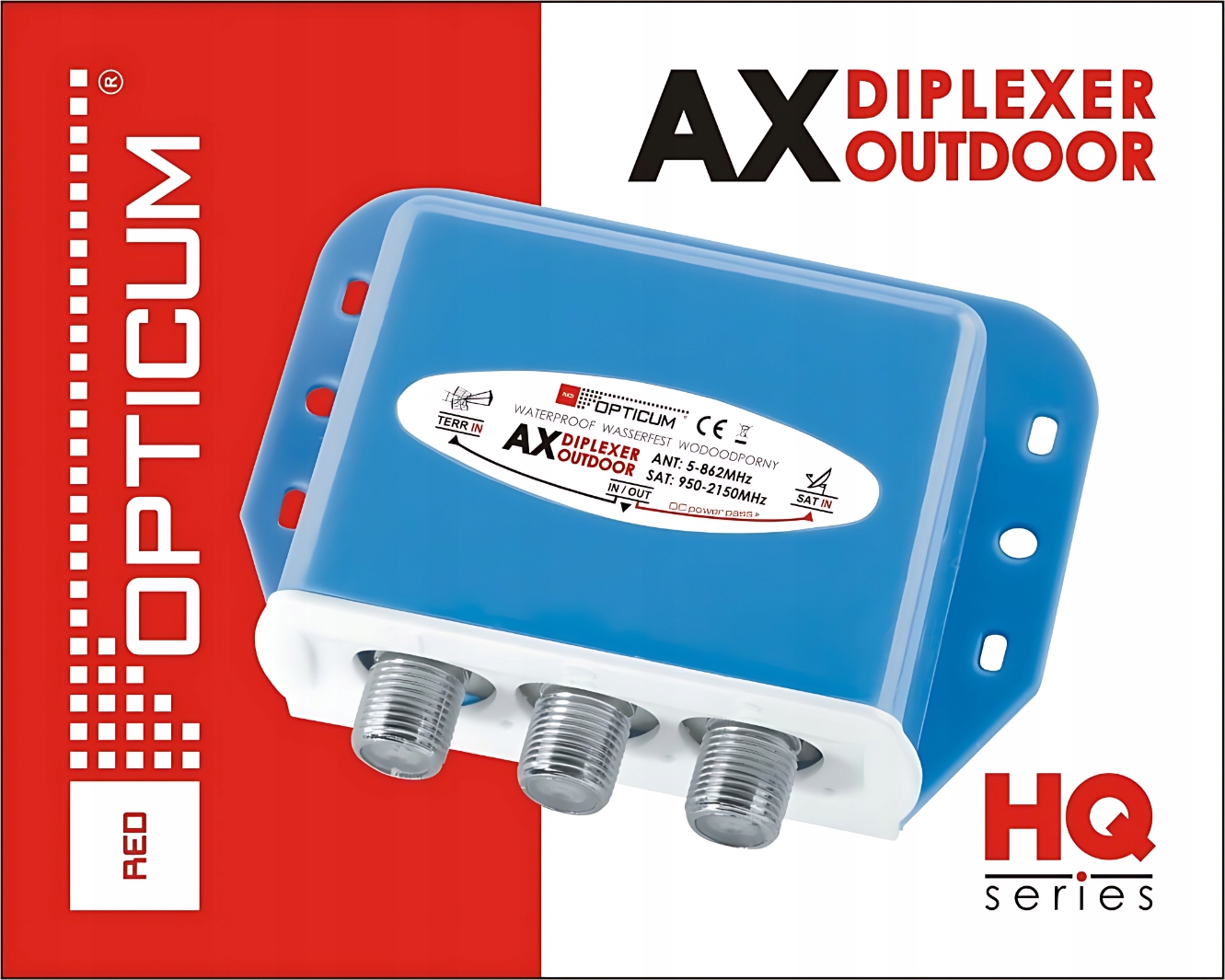 RTV/SAT OUT AX DIPLEXER Opticum SUMATOR