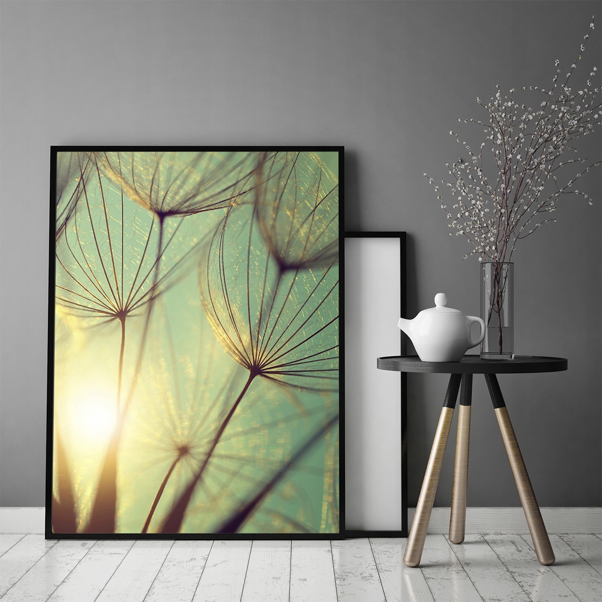 Bild Poster im Rahmen 33x43 cm Löwenzahn Pion P684