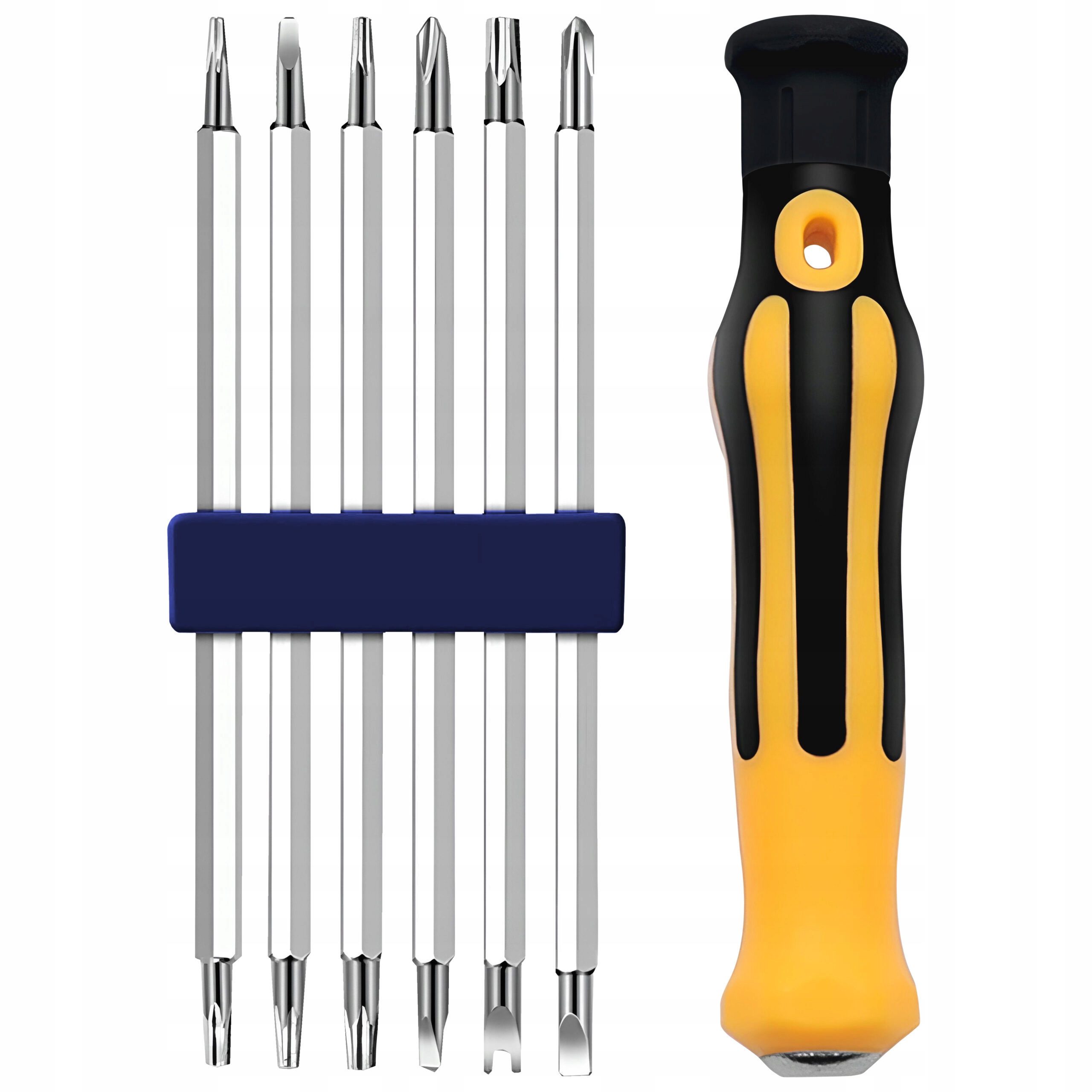 SCHRAUBENDREHERSATZ 12-teilig + GRIFF TORX FLACHBITS VERGIONIC