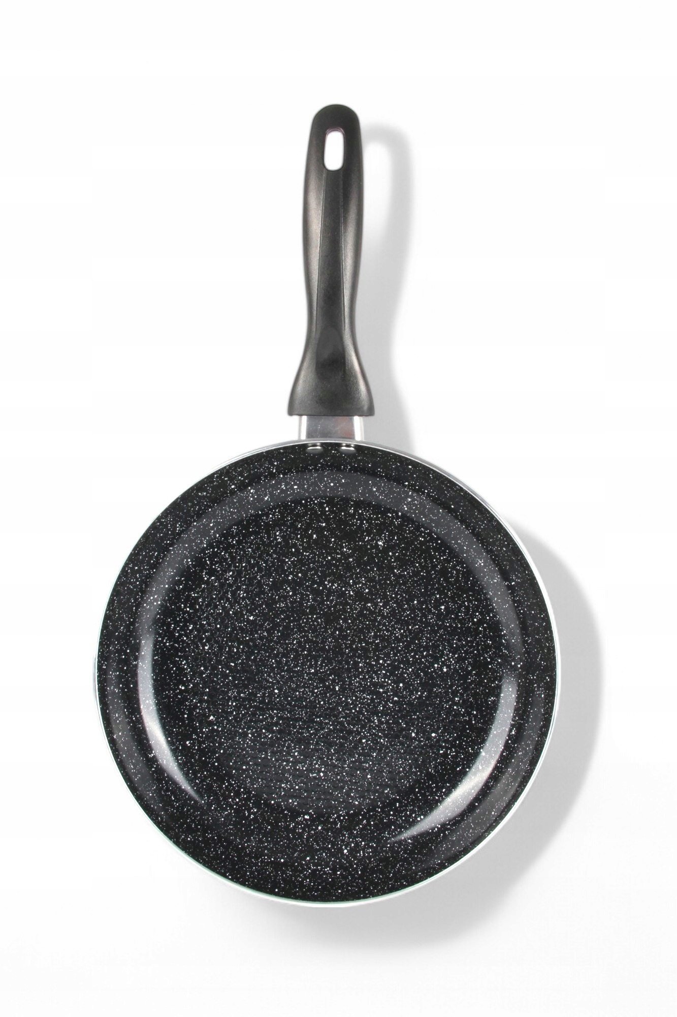Poêle à frire légère en granit 24 cm nid d'abeille induction gaz 1,5 L ...