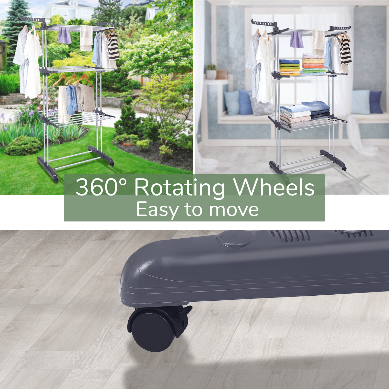 NESHOME shop - We'll track the Bigzzia Clothes Drying Rack 3 Tier ...