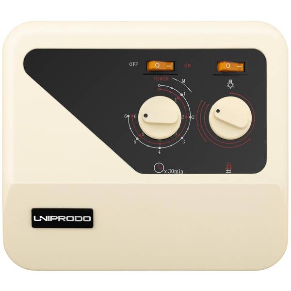 Sauna Control Panel Digital LED for Uniprodo Saunas Overheat Protection ...