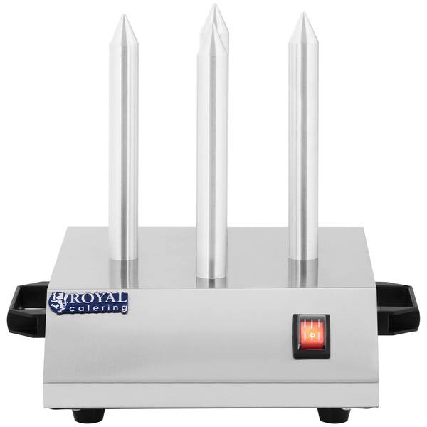 Hot Dog Bun Toaster Professional Bun 4 Hot Dog Buns 4 Skewers 200 W 145 °C