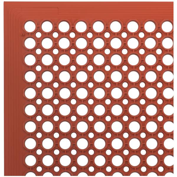 Rubber Mat Rubber Ring Mat Safety Anti-Fatigue Mat 910 x 1,524 x 12 mm ...