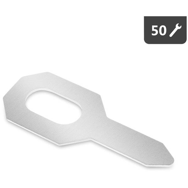 50 pcs Welding Eyelets Dent Hammer Repair Tool Bumping Dent Pulling ...