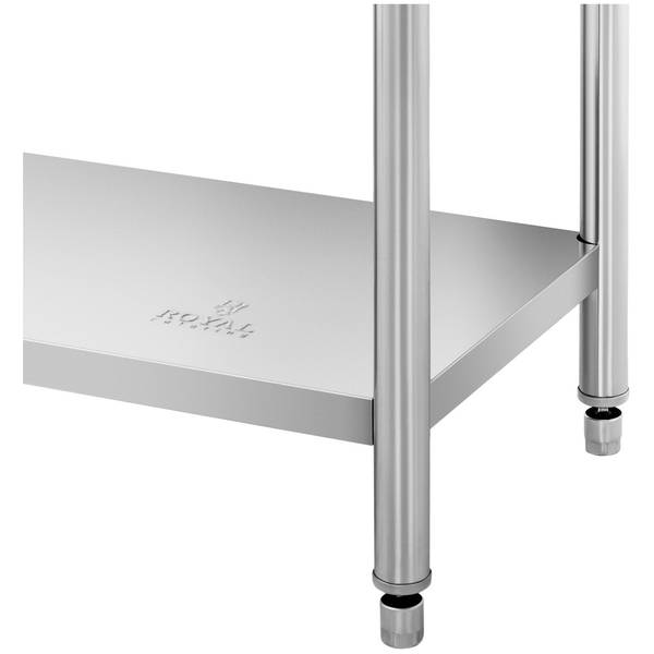 Stainless Steel Work Table Shelf Upstand Prep Table Kitchen Table ...