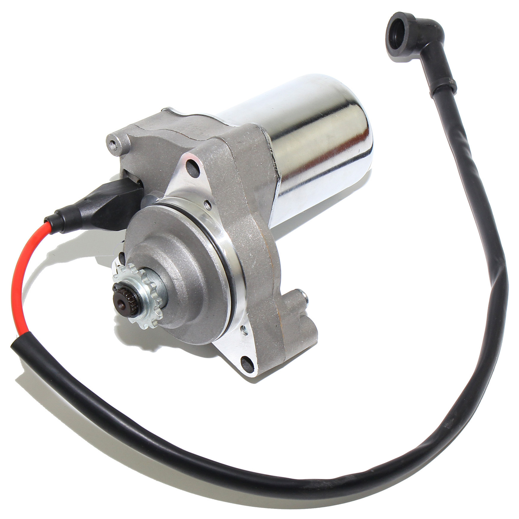 Electric Starter Motor Electric Starter 50CC 70CC 90CC 110CC Motor Engine Mount 3 Bolt Fits ...