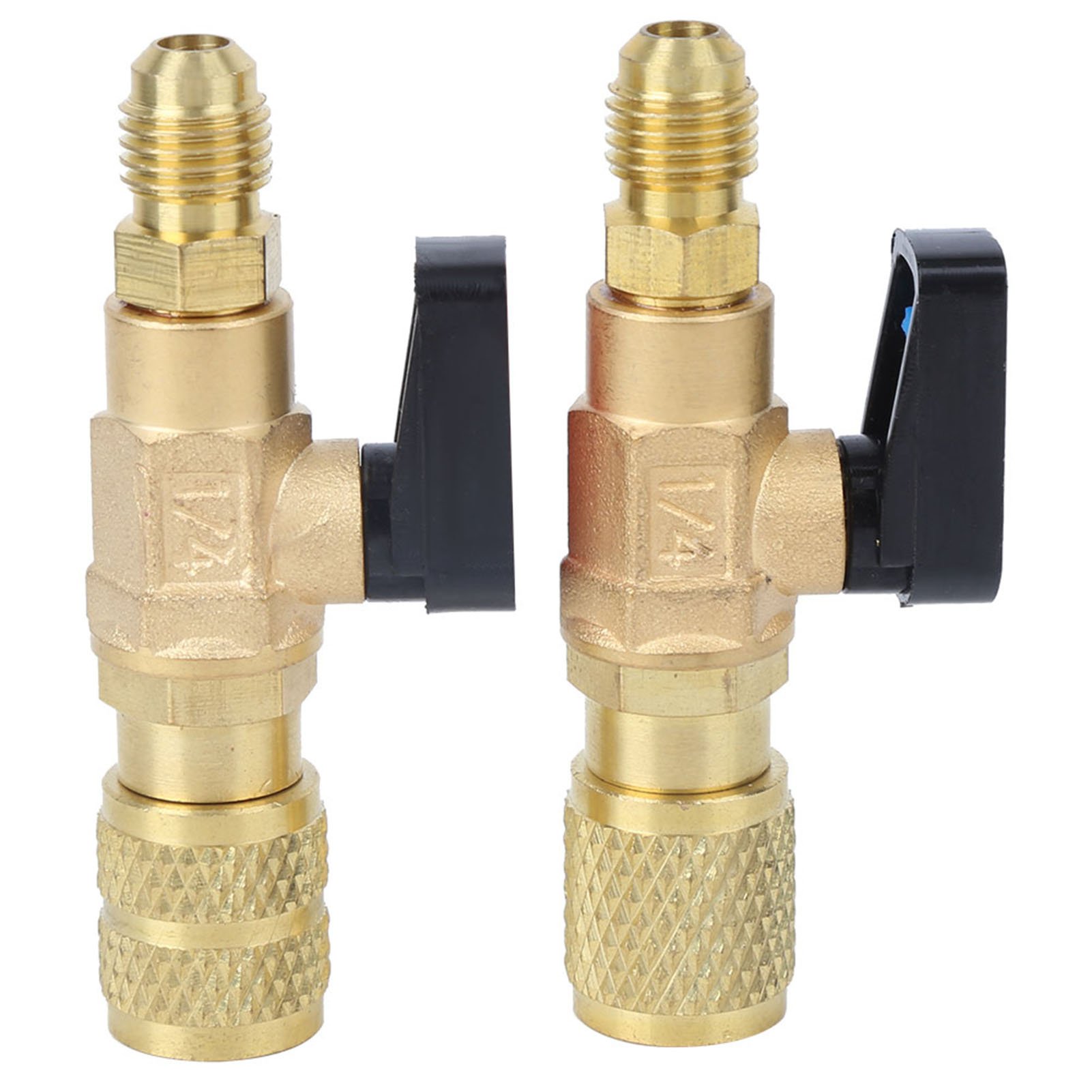 R22 R410A Refrigerant Valve, Ball Valve Hose Adapter, Flow Control Ball Valve Safety Adapters ...