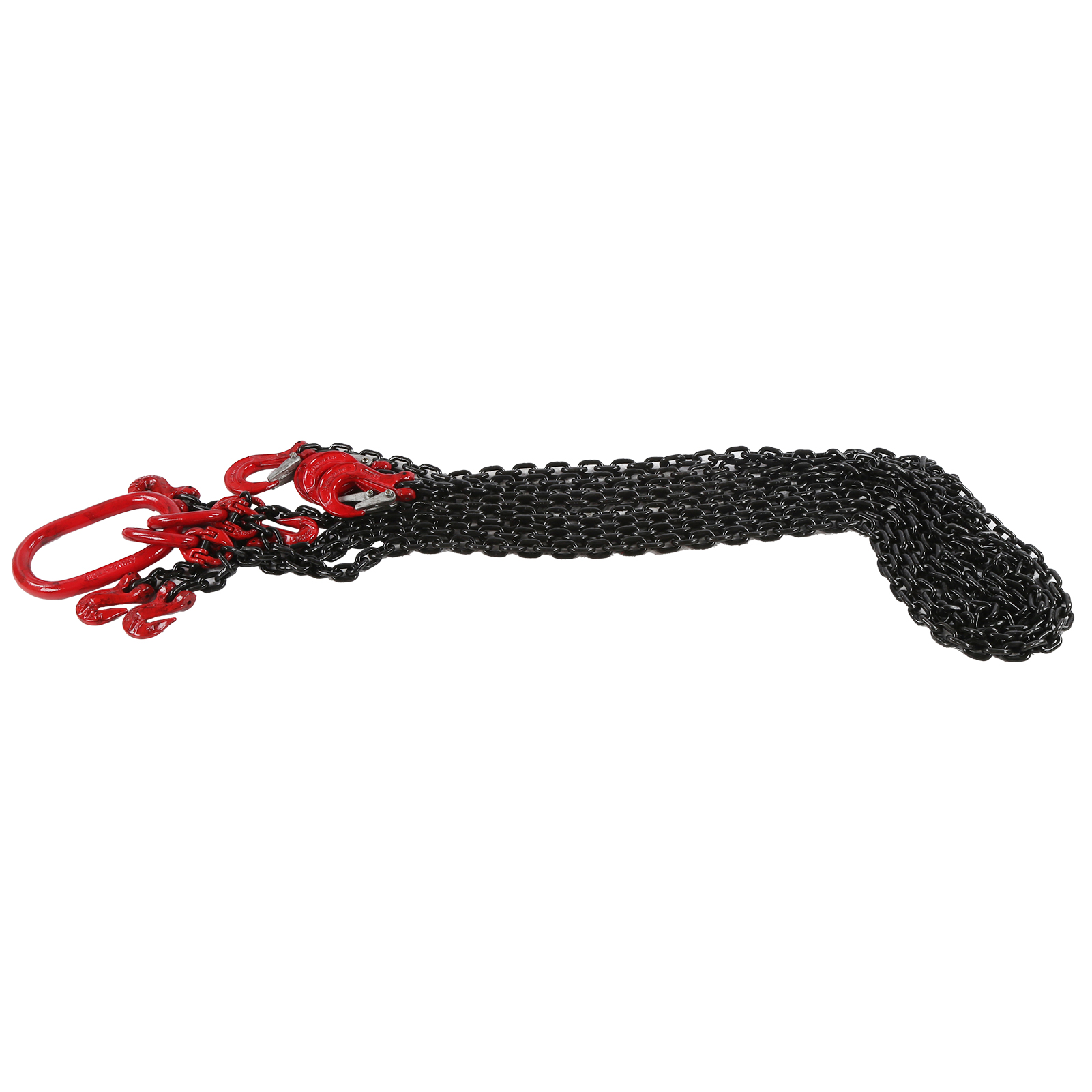 Heavy Duty Lifting Chain Sling, 2 Meters 1 Ton 6mm Adjustable Lifting ...