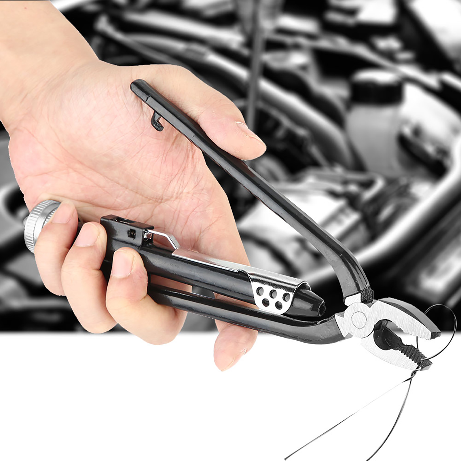 Ulisem Pince à Freiner, 6 Pouces Pince de Torsion de Fil Pince à Tordre ...