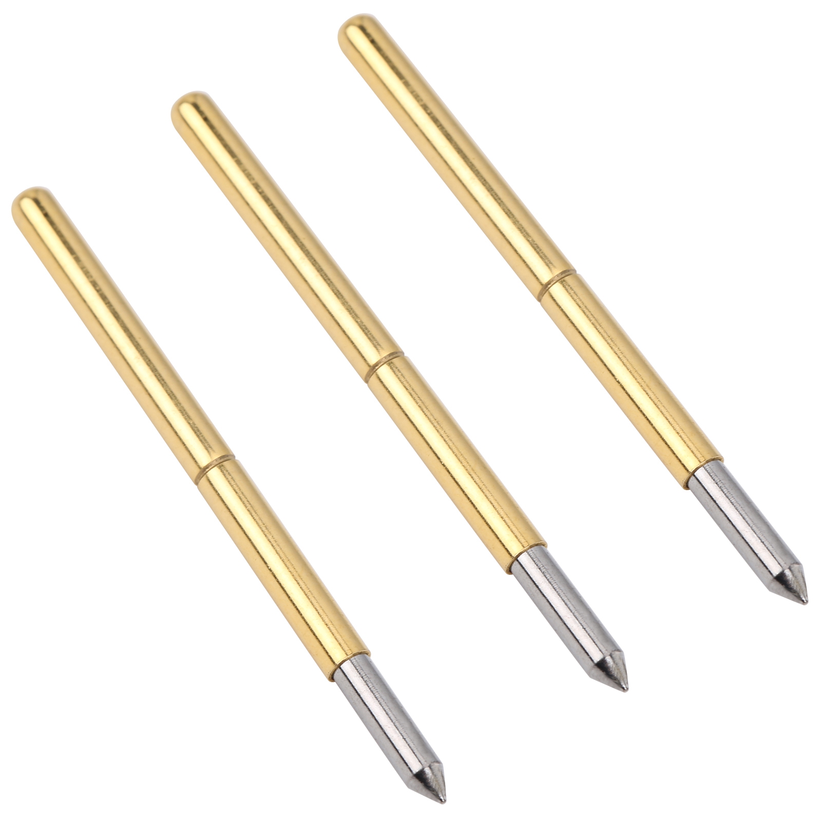 100pcs Test Probe P125-B 2.0mm Spring Test Detection Probe Pins Brass ...