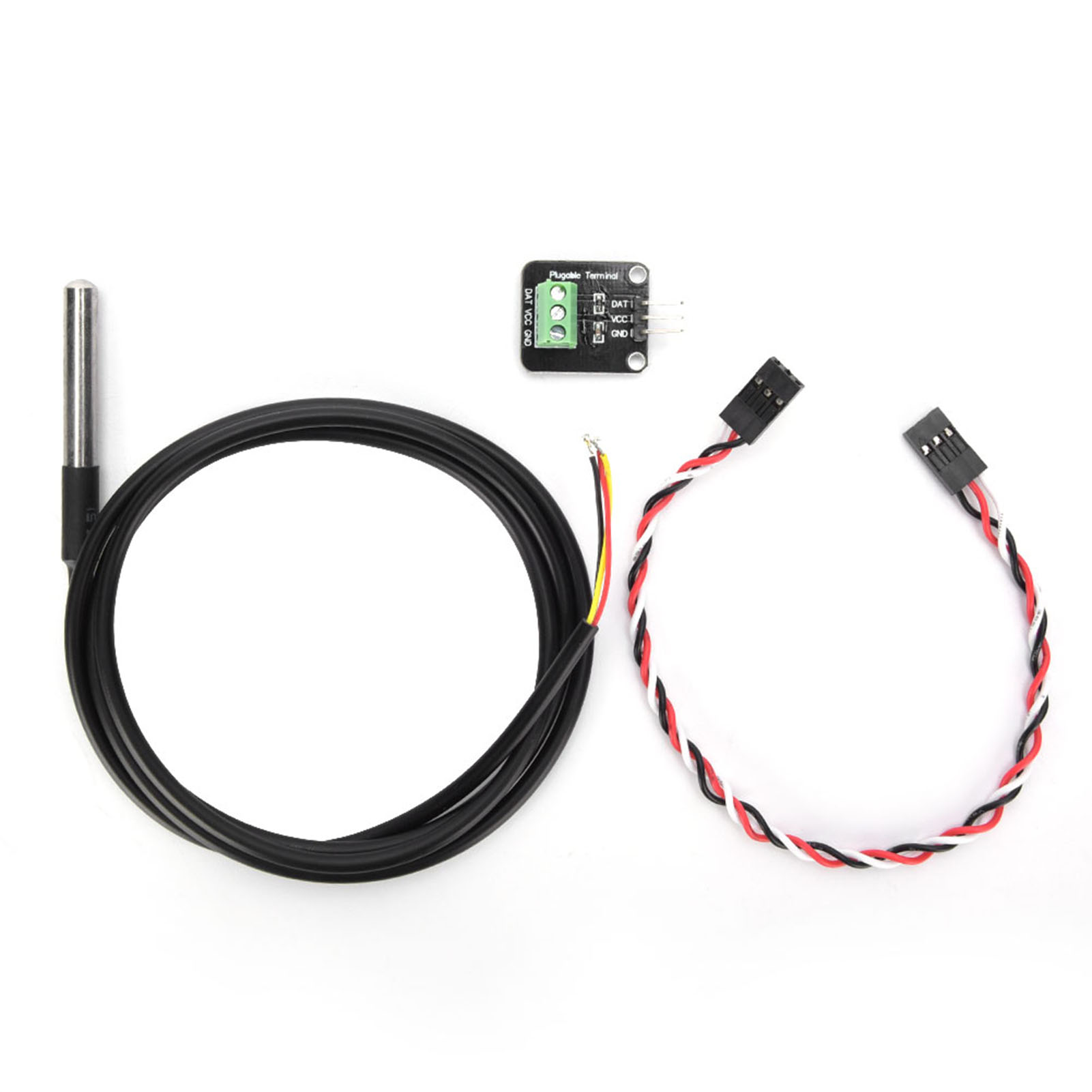 Kit de módulo sensor de temperatura Ulisem con cable de 1 m, sonda de ...