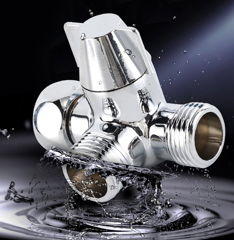 Valve 3 Voies En Laiton Massif, Inverseur à 3 Voies Commutateur Vanne ...