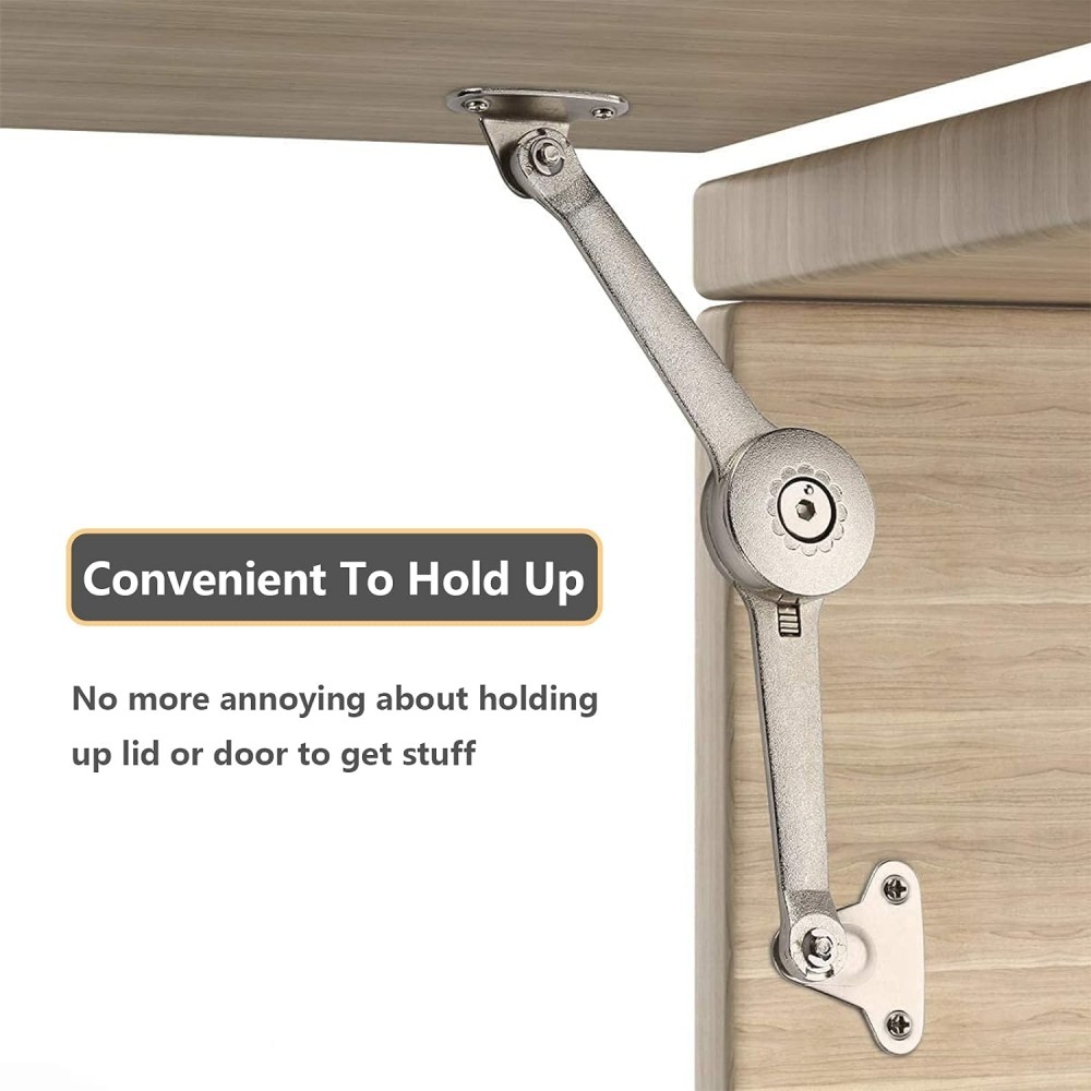 ZVD-2 Pcs Furniture Cabinet Door Lift Support Hinge Standard Strong ...