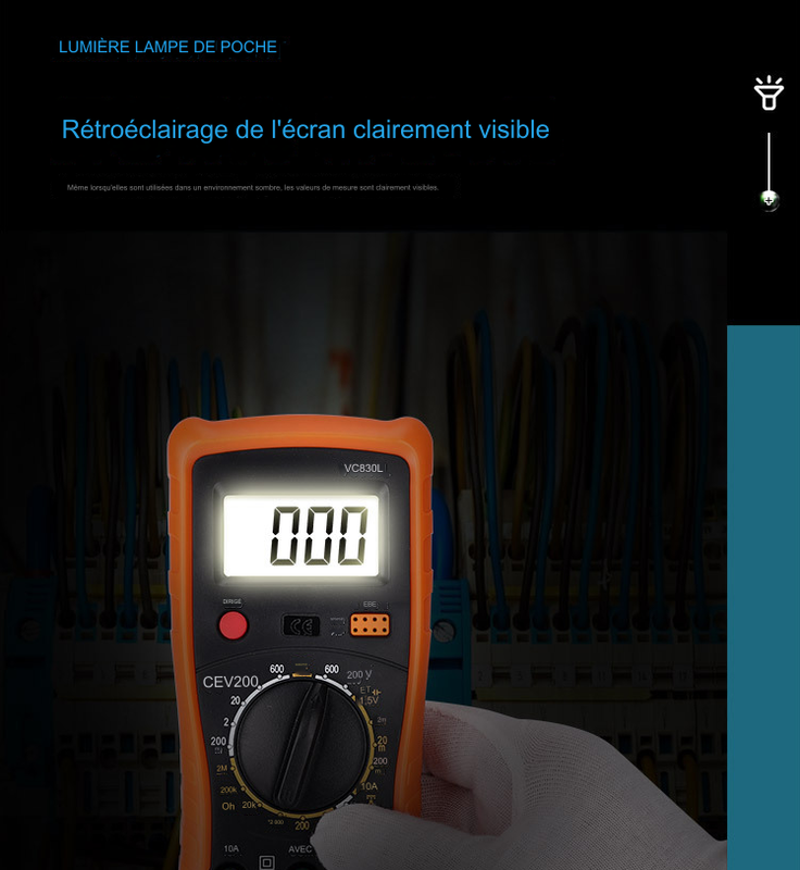 Voltage Tester and Detector, Digital Multimeter, Automatic Digital ...