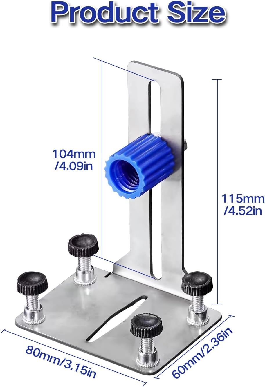 Wall mount for laser level, universal stainless steel mounting bracket ...