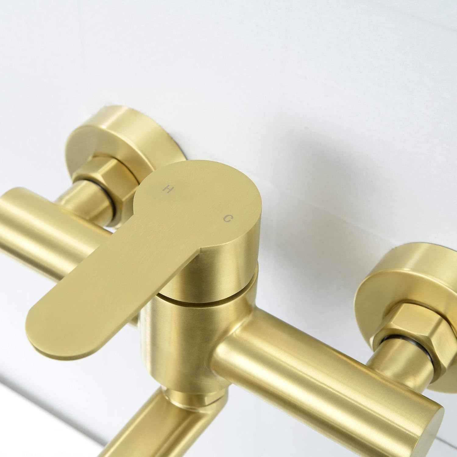 Wall Mounted Kitchen Faucet 360° Rotatable Kitchen Faucets 304 ...