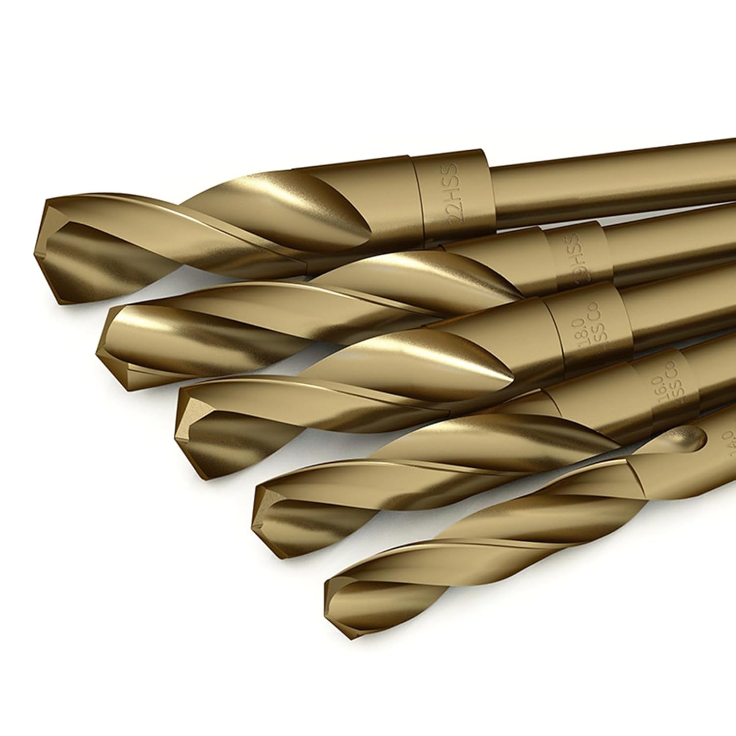 HSS-Co 22mm Twist Drill Bit, Professional Metal Drill Bits for Metal ...